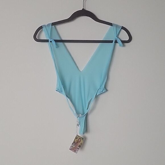 Indah | Swim | Nwt Aqua Bleu S Sexy Indah Sports Illustrated Sheer ...